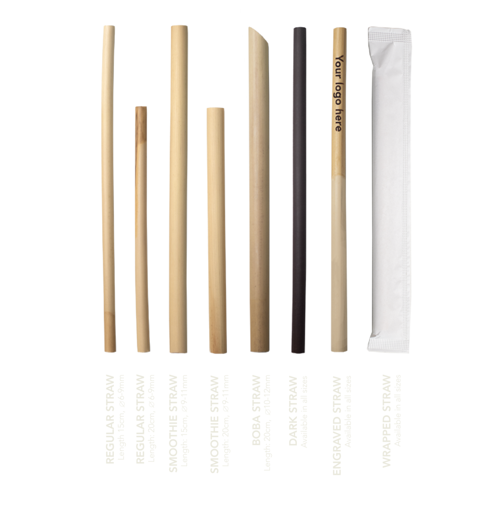 Products - Reedest - Biodegradable Reed Straws